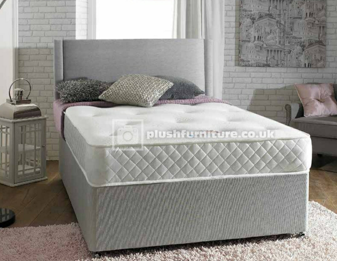 Plush Ruby Divan Bed | Upholstered Beds | Plush Furniture