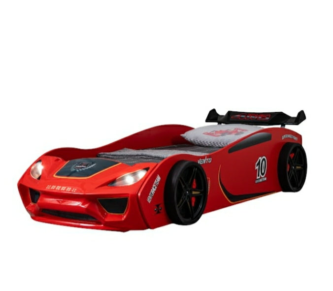 Red Car Bed | Children's Eco Vento Race Car Bed Frame in UK