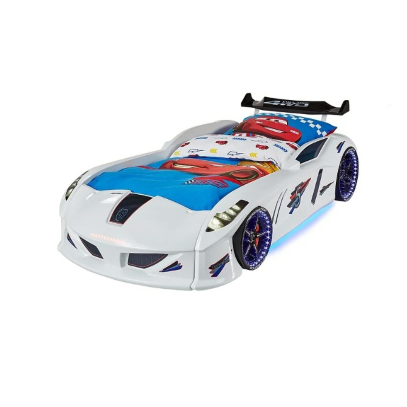 Red Car Bed | Children's Eco Vento Race Car Bed Frame in UK