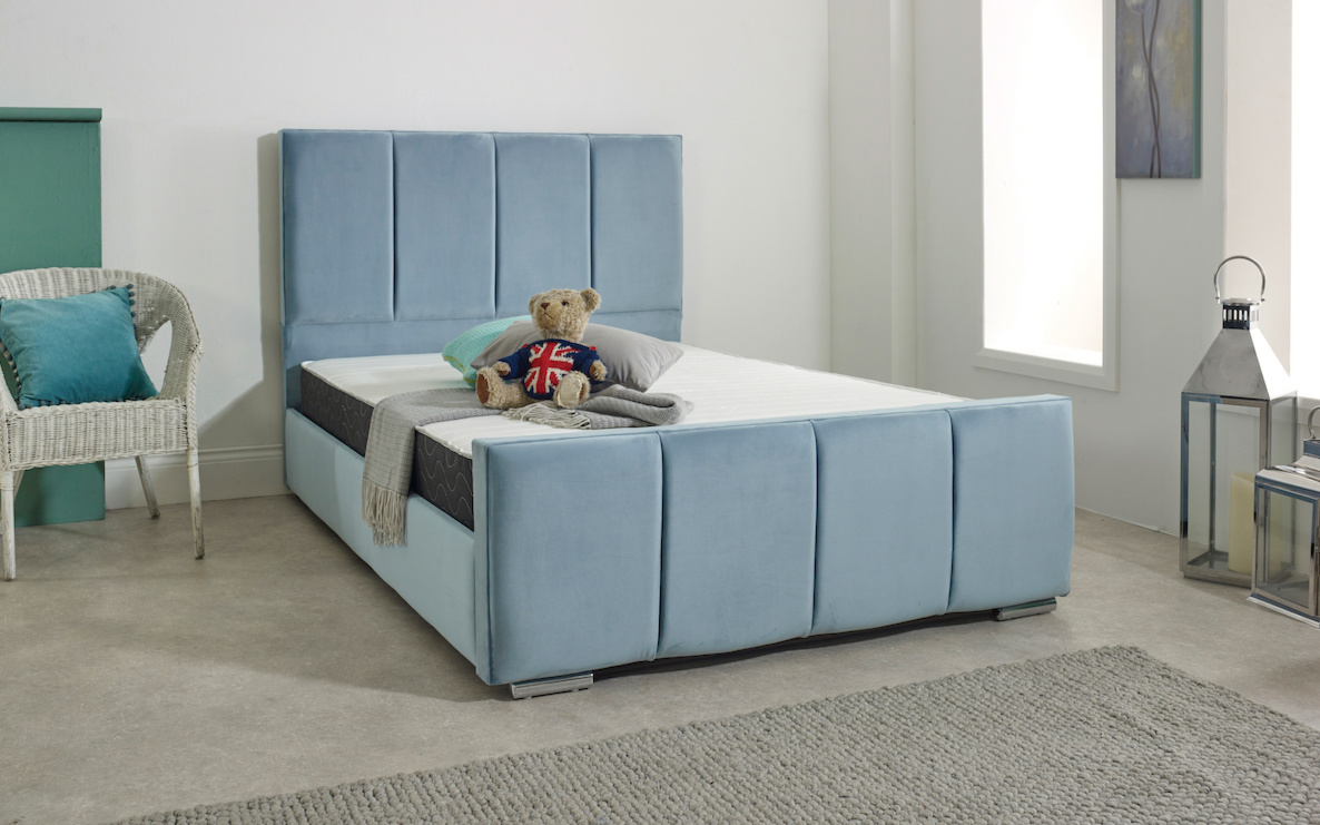 Ella Panel Bed - Locally Crafted - Plush Furniture
