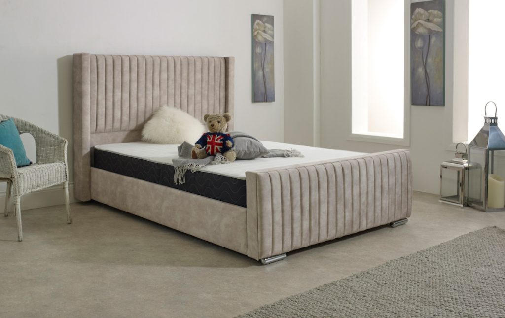 Executive Winged Bed - Locally Crafted - Plush Furniture