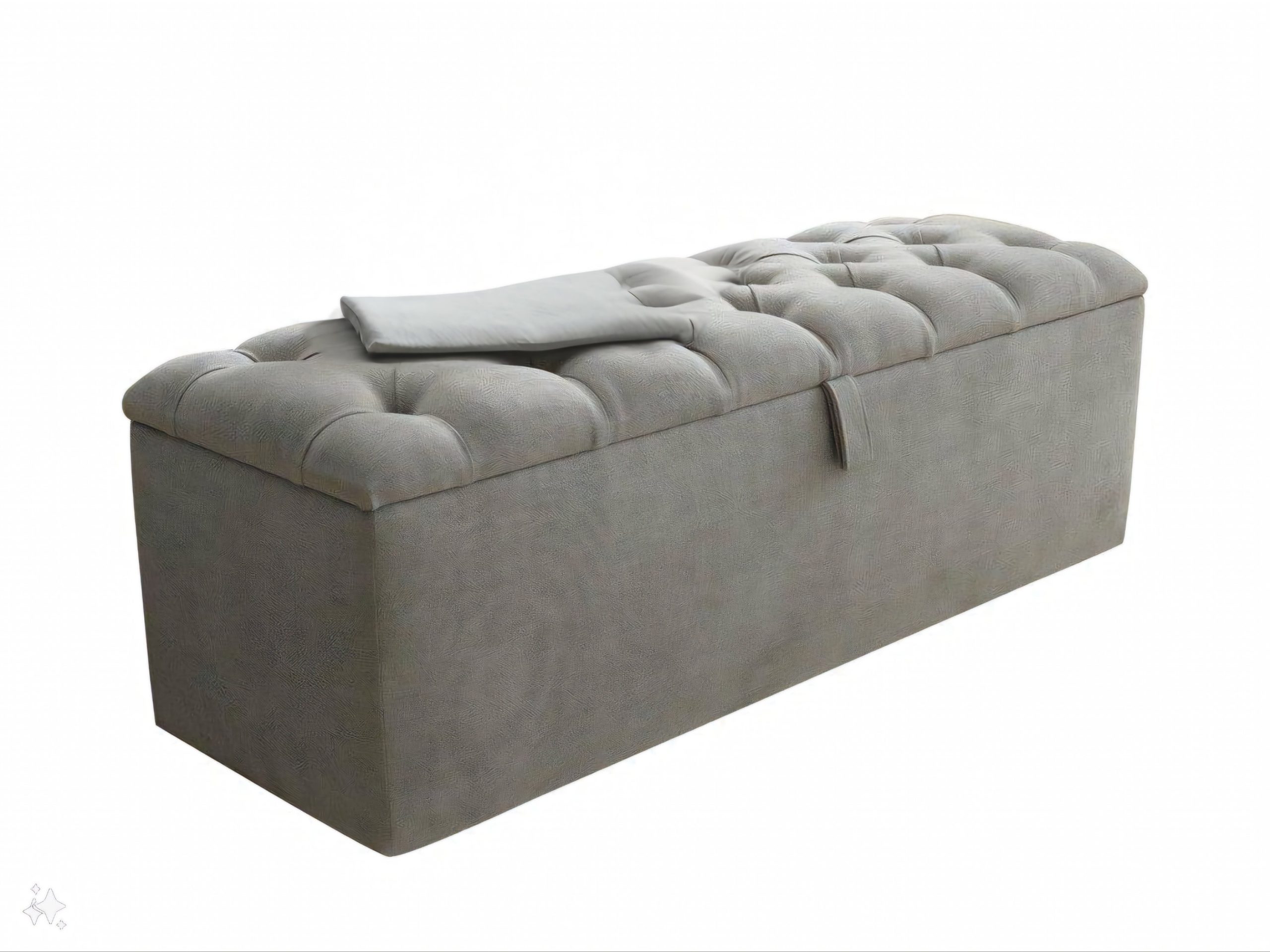 Chesterfield Ottoman Box - Locally Crafted - Plush Furniture